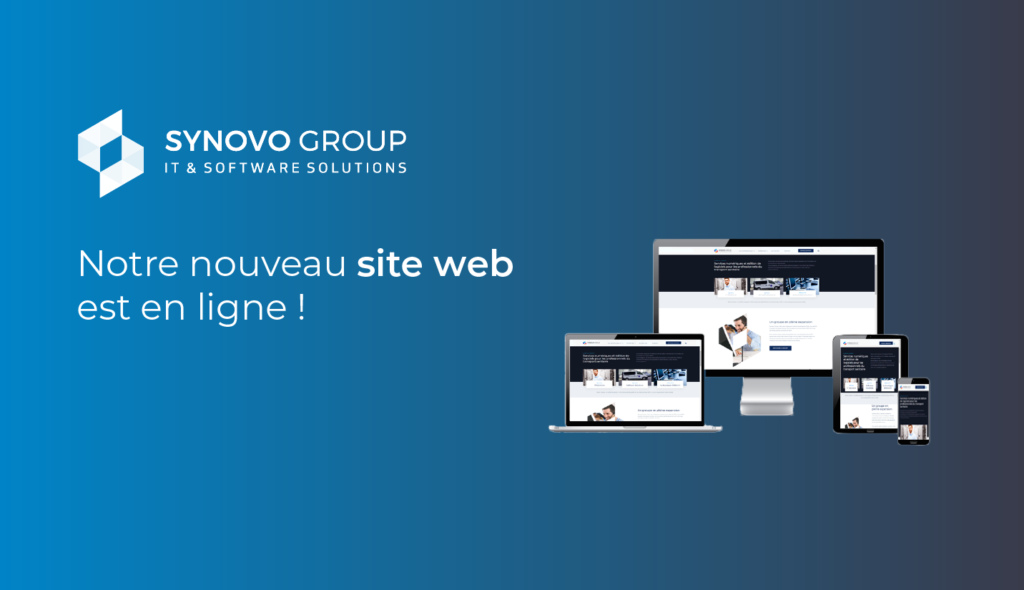Notre nouveau site web est en ligne ! | SYNOVO Group